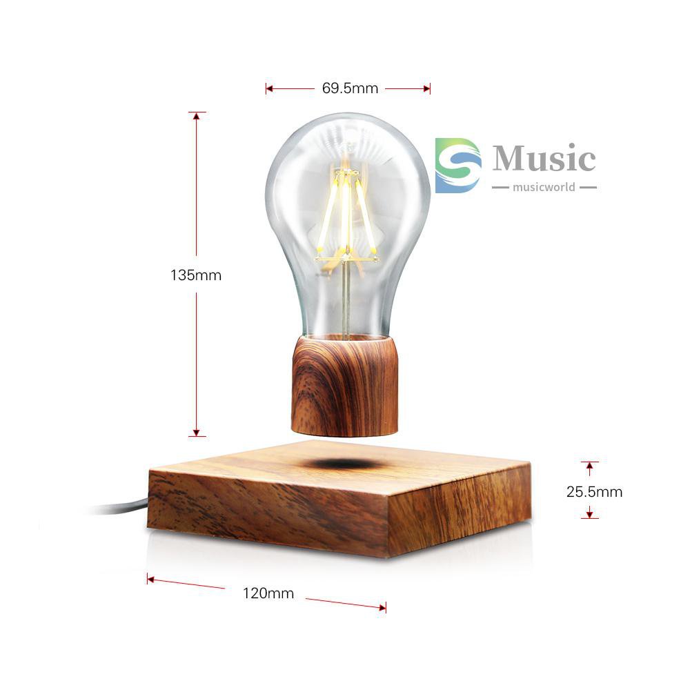 [In Stock] Magnetic Levitating Floating Desk Lamp LED Light Bulb Night ...