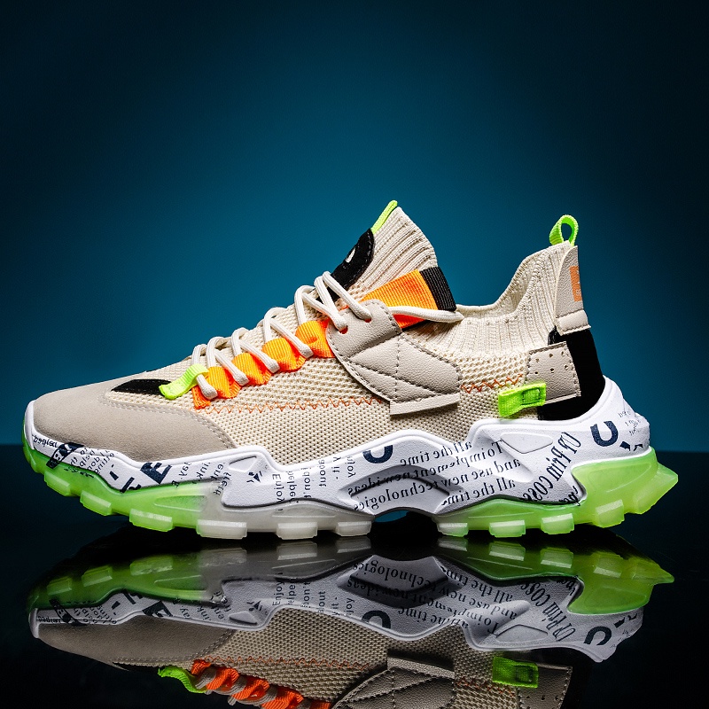 In StockMen39s running shoes sneakers elastic soles soft and ...