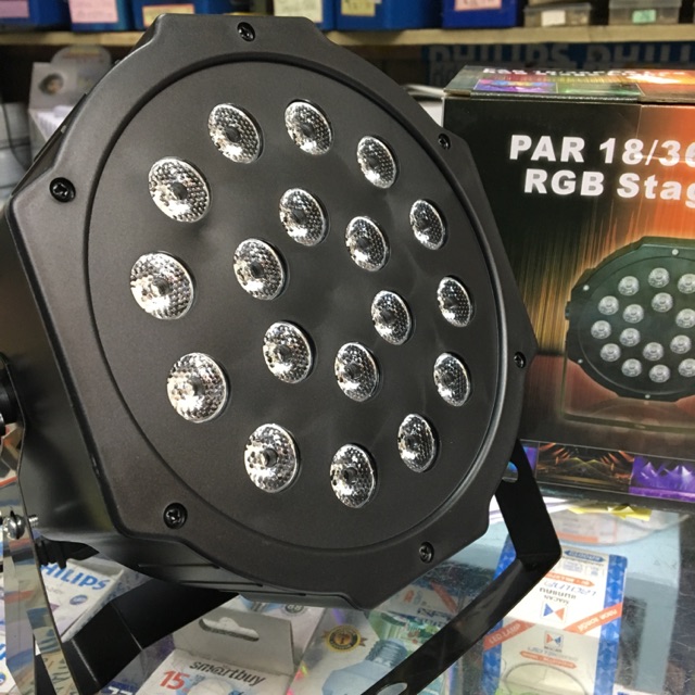 โคม Par 18 LED stage light ไฟเวที RGB | Shopee Thailand