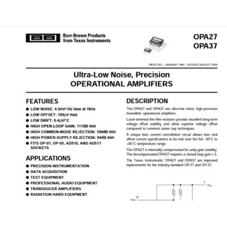 OPA27GP single op-amp audio | Shopee Thailand