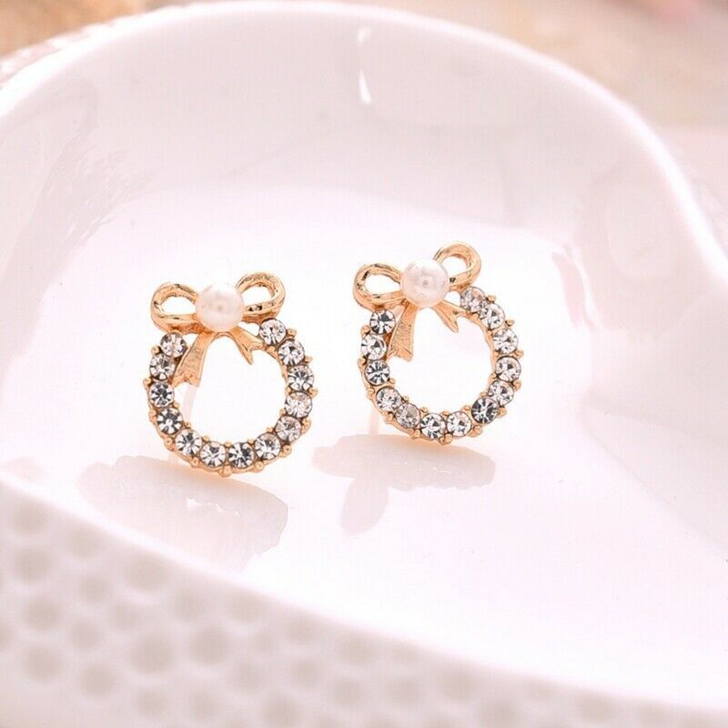 Equalistic ต่างหูทรงกลมประดับโบว์ - equalistic.th - ThaiPick