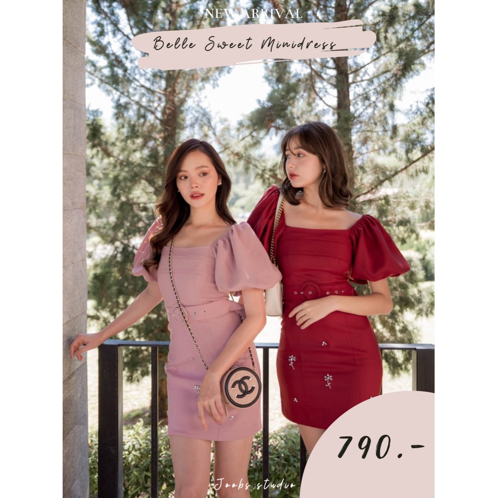JBS284 Belle Sweet Minidress - joobs.studio - ThaiPick
