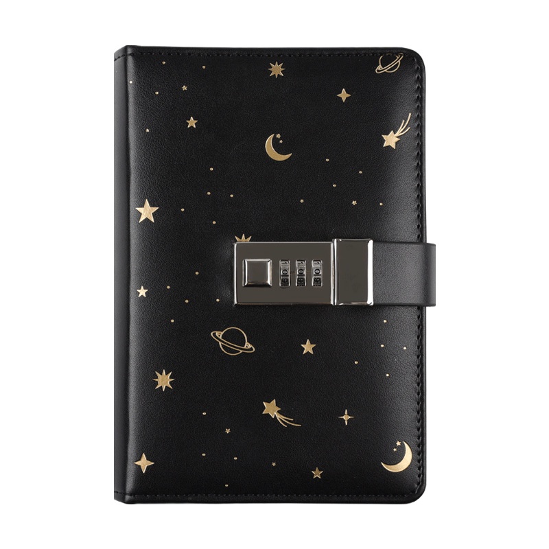 ∏ Binder A6 Notebook with Lock 6 Rings Notepad Office Diary Journal ...