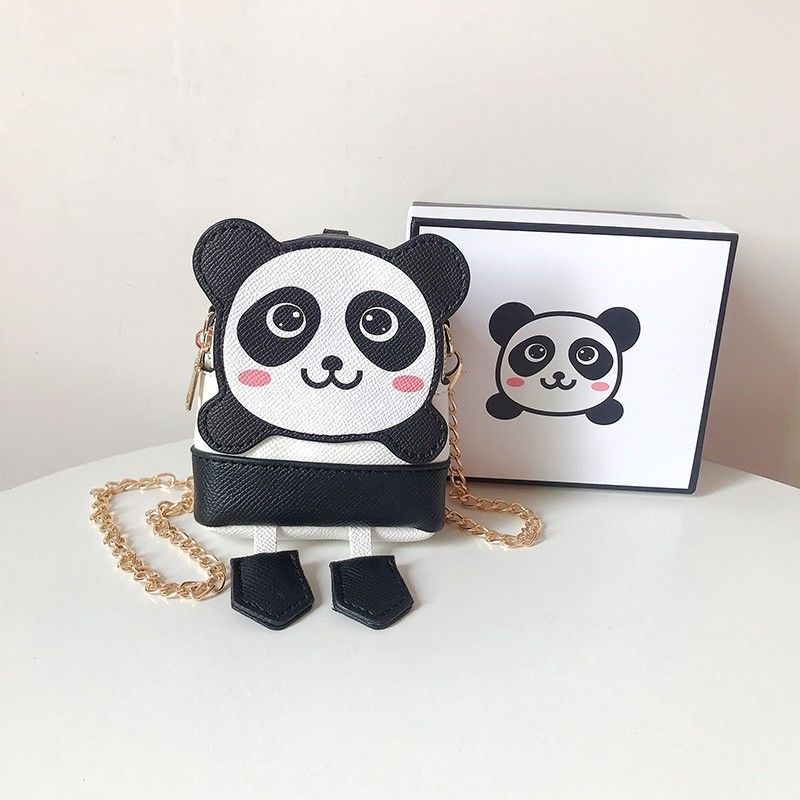 Panda mini bag 2022 new cute coin purse bag pendant shoulder diagonal ...