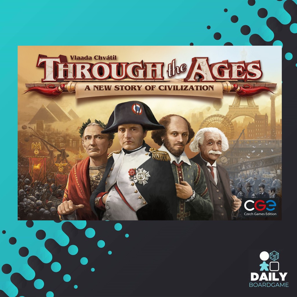 Through the Ages: A New Story of Civilization [Boardgame] | Shopee Thailand
