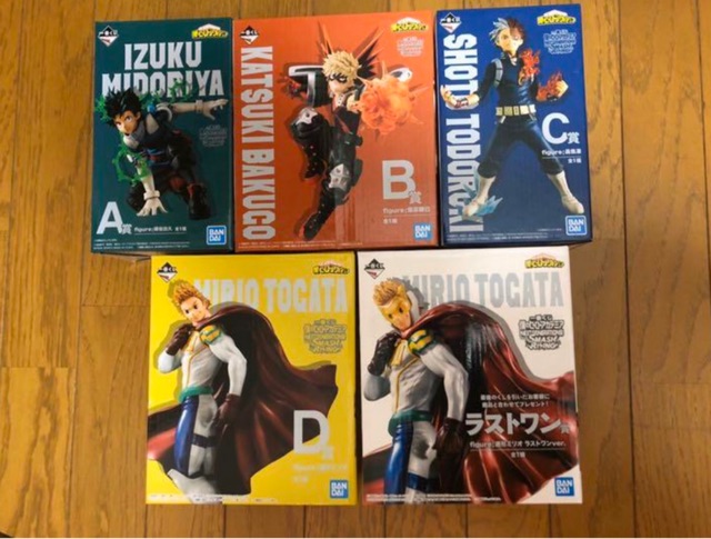 Ichiban KUJI My Hero Academia NEXT GENERATIONS feat. SMASH RISING Midoriya Deku Bakugo Shoto ...