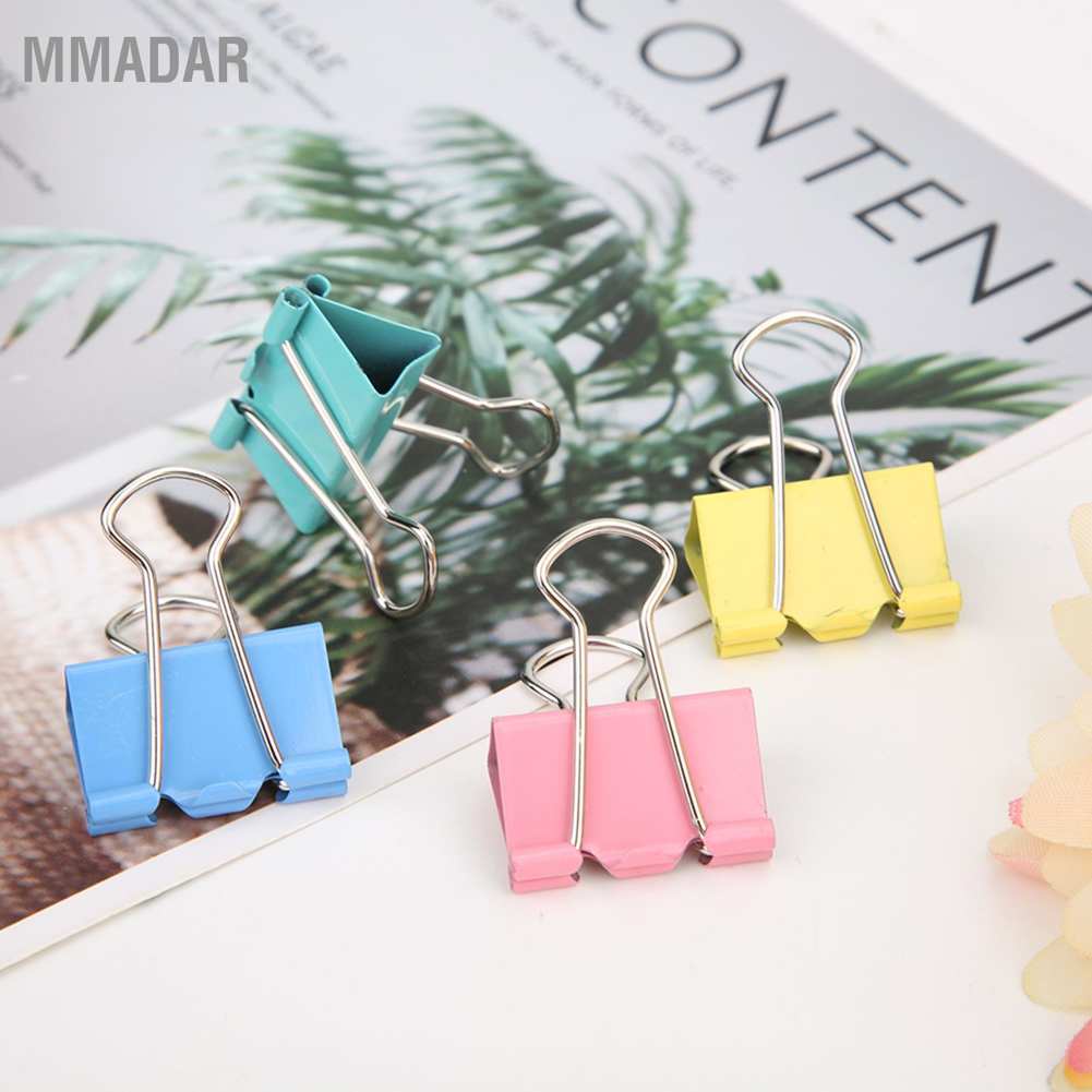 Life ins Nordic style retro color round tail clip metal long tail clip ...