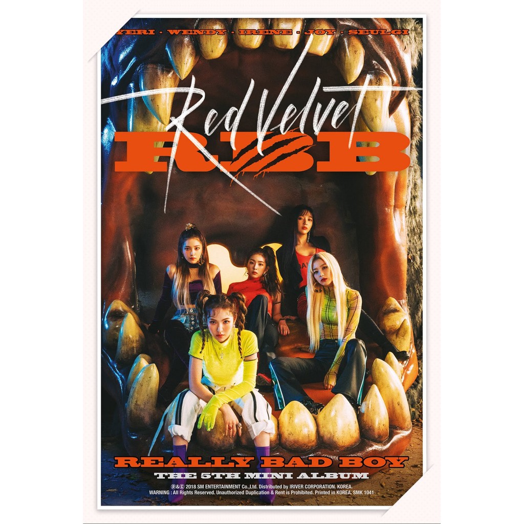 RED VELVET PROMOTIONAL POSTER | Shopee Thailand