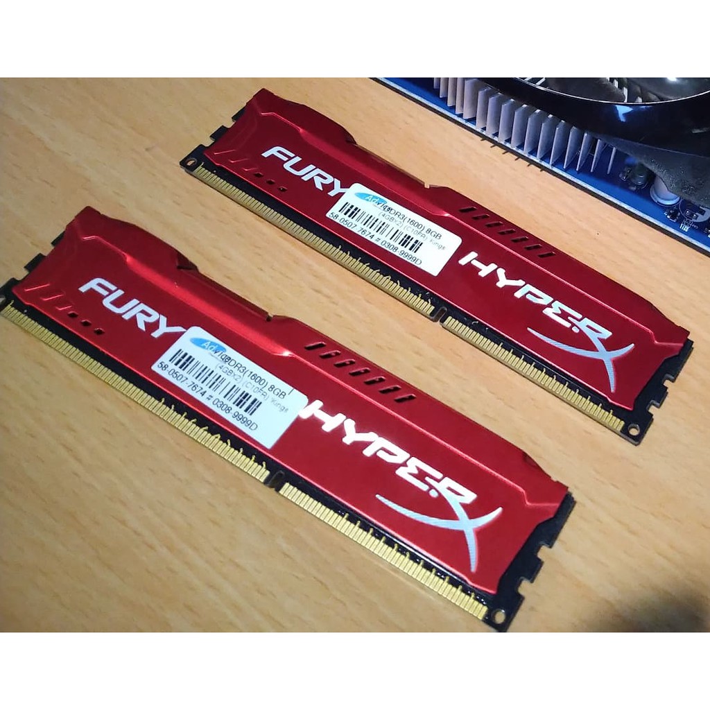 แรม Ram DDR3 4G BUS 1600 Hyper-X FURY (ประกัน LT) - cpu2hand - ThaiPick