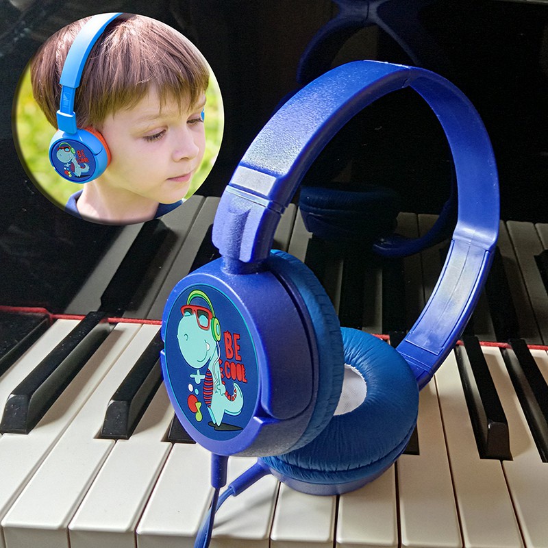 หูฟังสำหรับเด็กของขวัญชุดหูฟัง Boy Headphone Dinosaur - 5rchbtmo51 ...