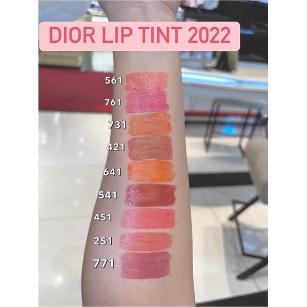 สีใหม่ปี22แท้ ลิป Dior addict lip Tint Tattoo สี 251 421 541 ลิปจูบไม่หลุด 6ml - brandname_alice ...