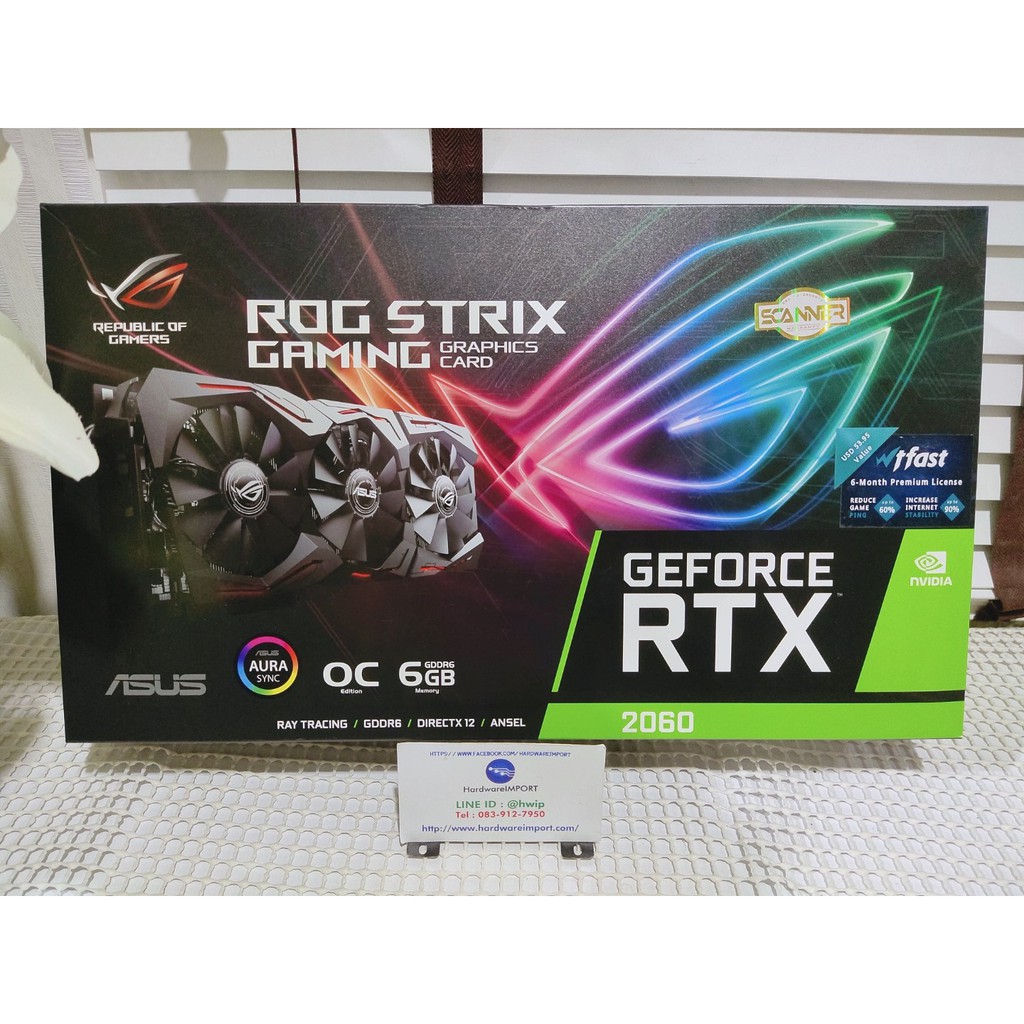 ASUS ROG STRIX RTX 2060 OC 6G RGB - zarazens - ThaiPick
