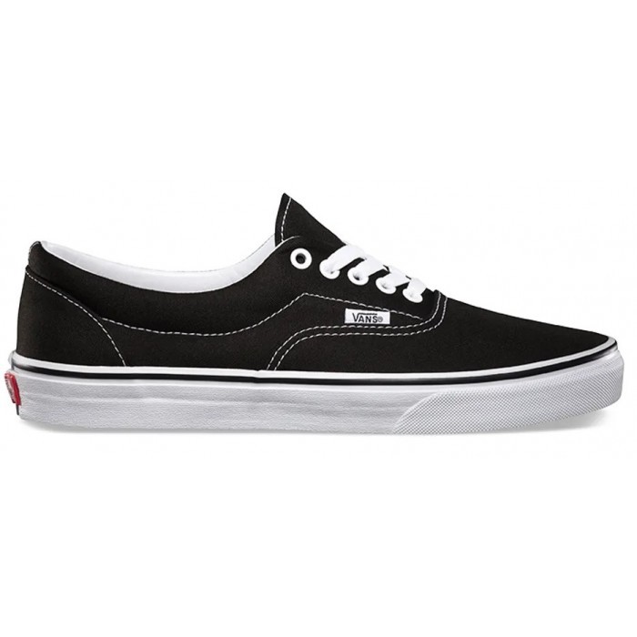 VANS CLASSIC ERA BLACK รองเท้าแวนส์ คลาสสิค เอร่า สีดำ รองเท้าผ้าใบสีดำ ...