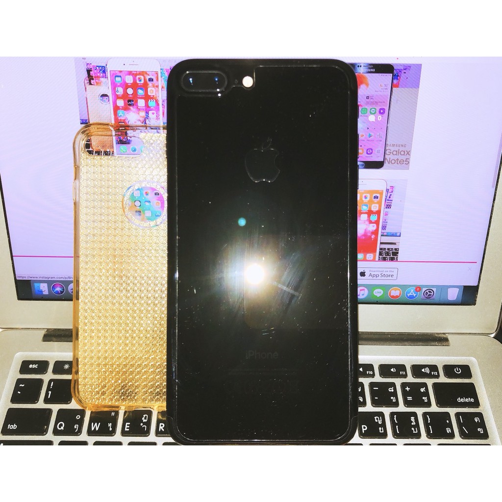 Apple iphone7 Plus 128G Jetblack Model TH สภาพสวย ผ่านการใช้งานน้อย พร้อมใช้ปกติทุกอย่าง หมดแล้ว ...