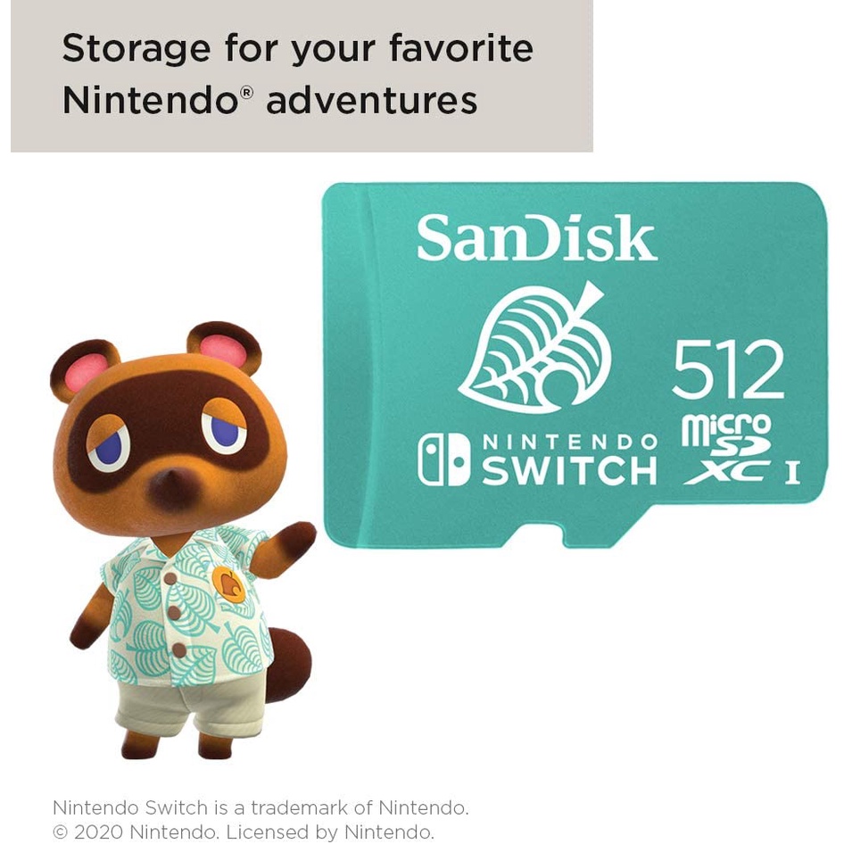 Sandisk การ์ดหน่วยความจํา Micro SD 128GB Nintendo Switch พร้อมเกม ...