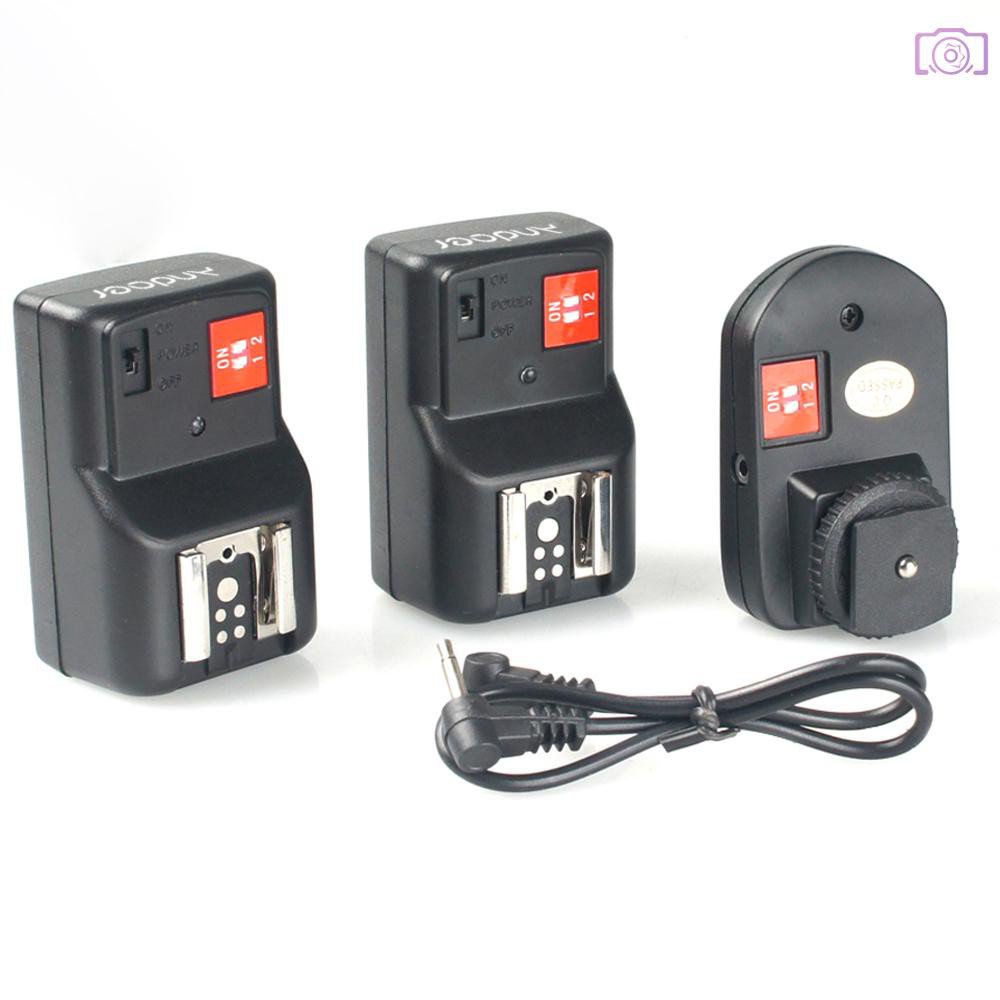 5ICF Oy* PT-04GY 4 Channels Wireless Remote Speedlite Flash Trigger ...
