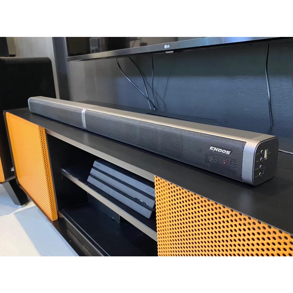 V2020 Endos Soundbar โฮมเธียเตอร์ ลำโพงซาวบาร์ ลำโพงบลูทูธ ลำโพงคอม ...