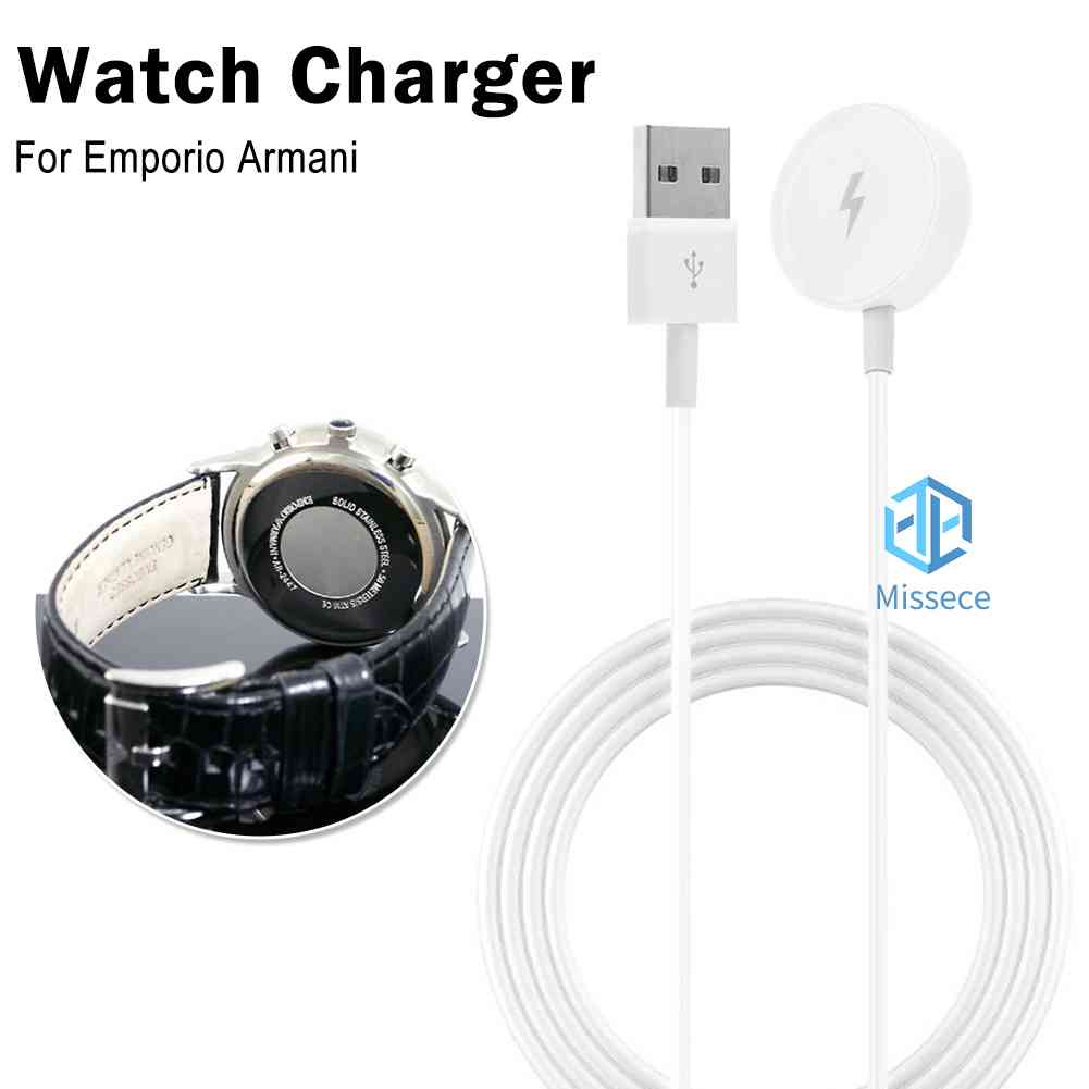 สําหรับ Emporio Armani Smartwatch Charger USB Watch สายชาร์จแท่นชาร์จ [Missece.th] - missece.th ...