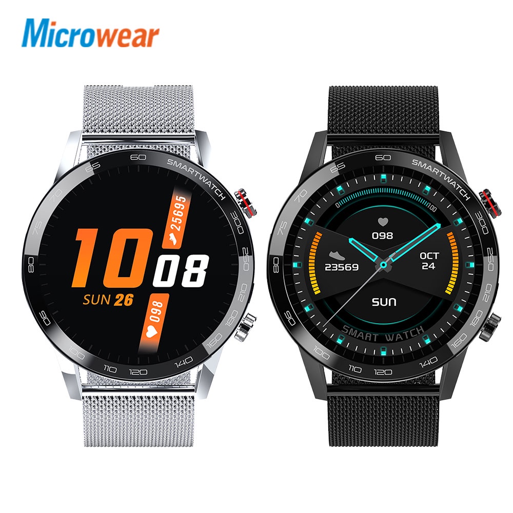 สมาร์ทนาฬิกาMicrowear L15 L16 Smart Watch Men I68 Waterroof smartWatch ...