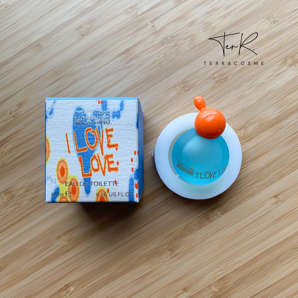 Moschino Cheap and Chic i love love EDT 4.9 ml (พร้อมกล่อง) | Shopee ...