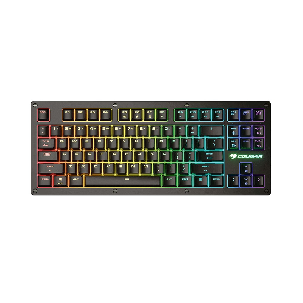 COUGAR - GAMING KEYBOARD PURI TKL RGB - hcj0num31x - ThaiPick