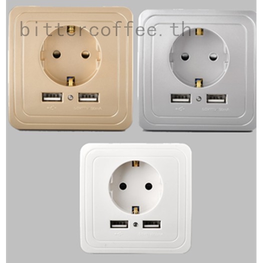 Wall USB Home Electrical Outlets & Receptacles Smart USB Wall Outlet ...