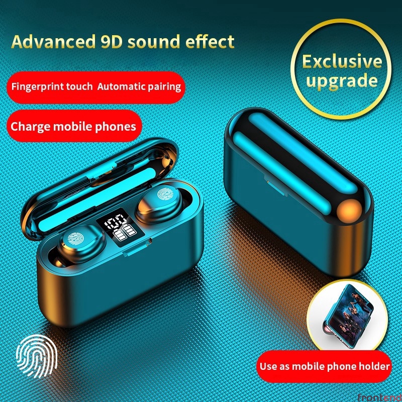 280 TWS5.0 ภายนอกจอแสดงผลดิจิตอลสามห้องโดยสารแตะชุดหูฟัง Bluetooth แบบ ...