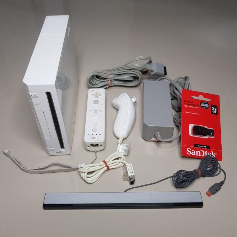 Nintendo Wii อุปกรณ์พร้อมเล่น (แปลงเล่นผ่านระบบ USB) - ibit_shop - ThaiPick