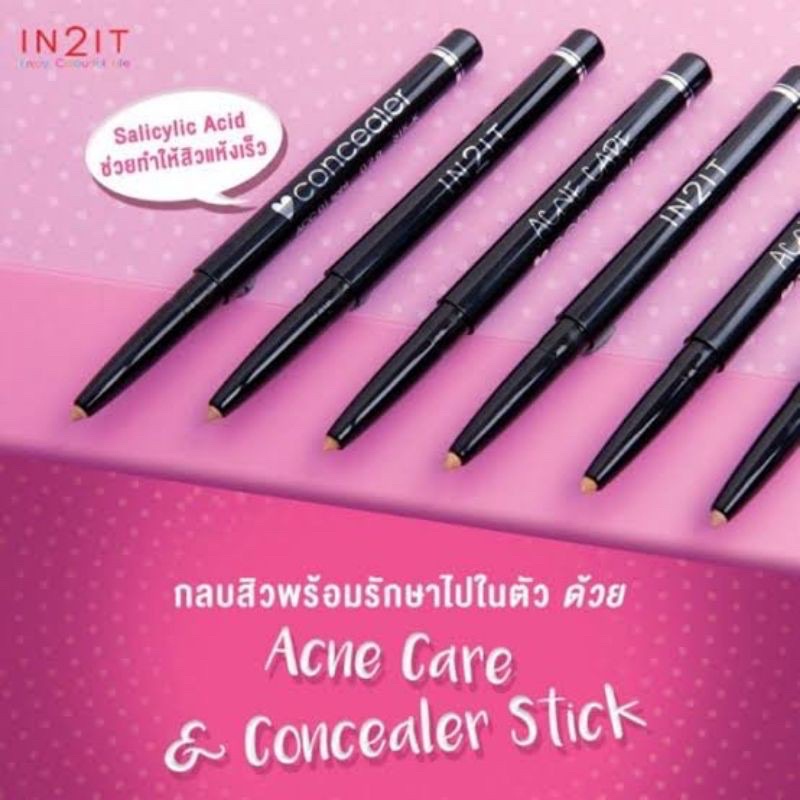 IN2IT ACNE CARE & CONCEALER STICK | Shopee Thailand