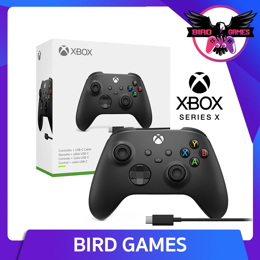 จอย Xbox Series X พร้อมสาย Cable USB-C [XBox X Wireless Controller] [จอ ...