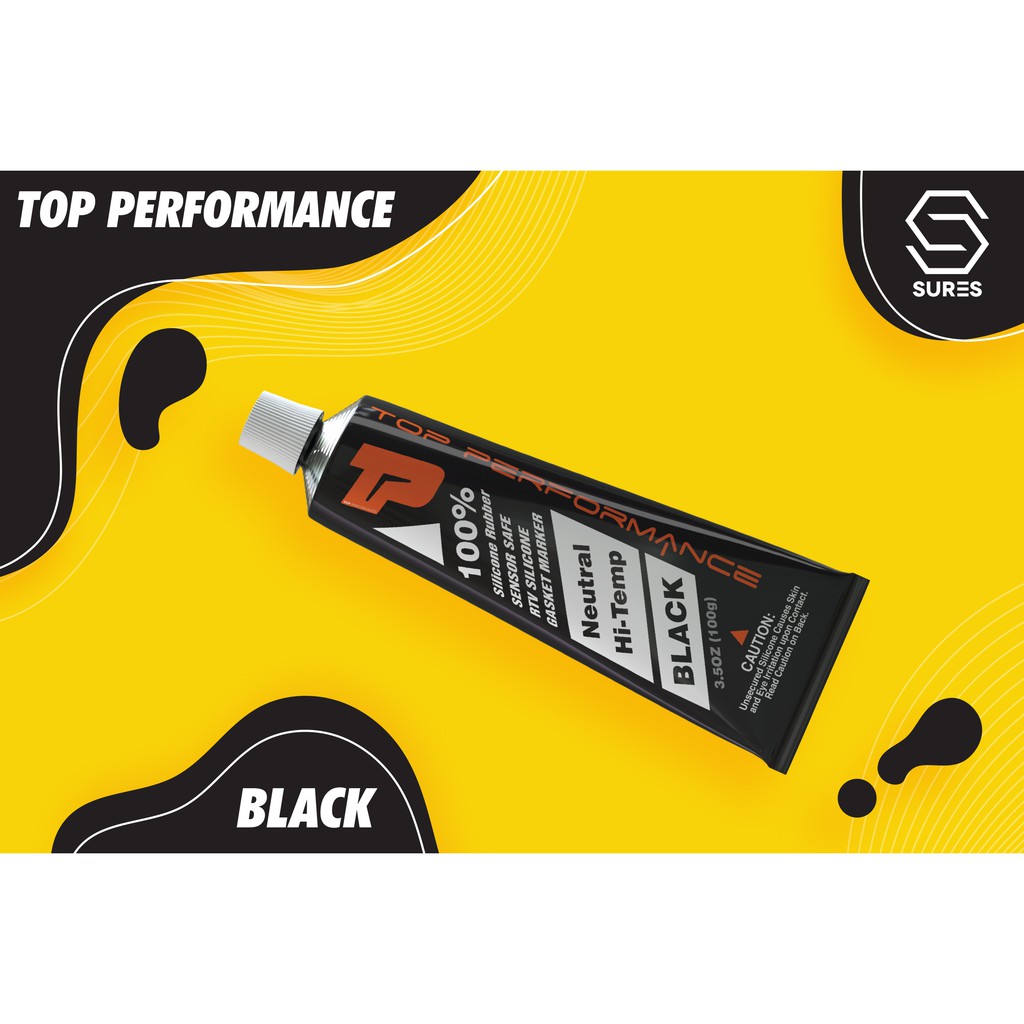 กาวปะเก็น ซิลิโคน ทนความร้อนสูง ยืดหยุ่น นำเข้าจากญี่ปุ่น ขาว ดำ เทา ของแท้100 ยี่ห้อ TOP ...