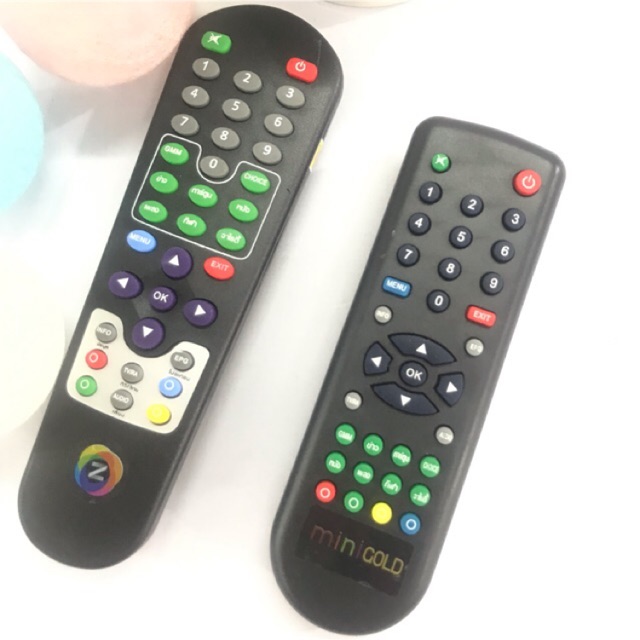 รีโมทจาน GMM/ รีโมทจาน GMM mini รีโมทจานดาวเทียม ใส่ถ่านใช้งานได้เลย ...