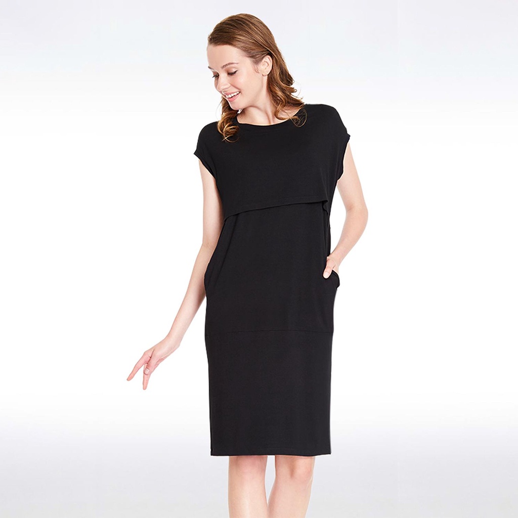 Nitan (นิทาน) ชุดให้นมบุตร รุ่น Signature Nursing Dress - nitan ...