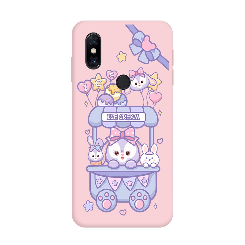 Xiaomi mix3 เคสโทรศัพท์มือถือ M1810E5A ใหม่ Xingdailu สีชมพูตัวเมียการ์ตูน Yugui สุนัข mis3 อะ ...