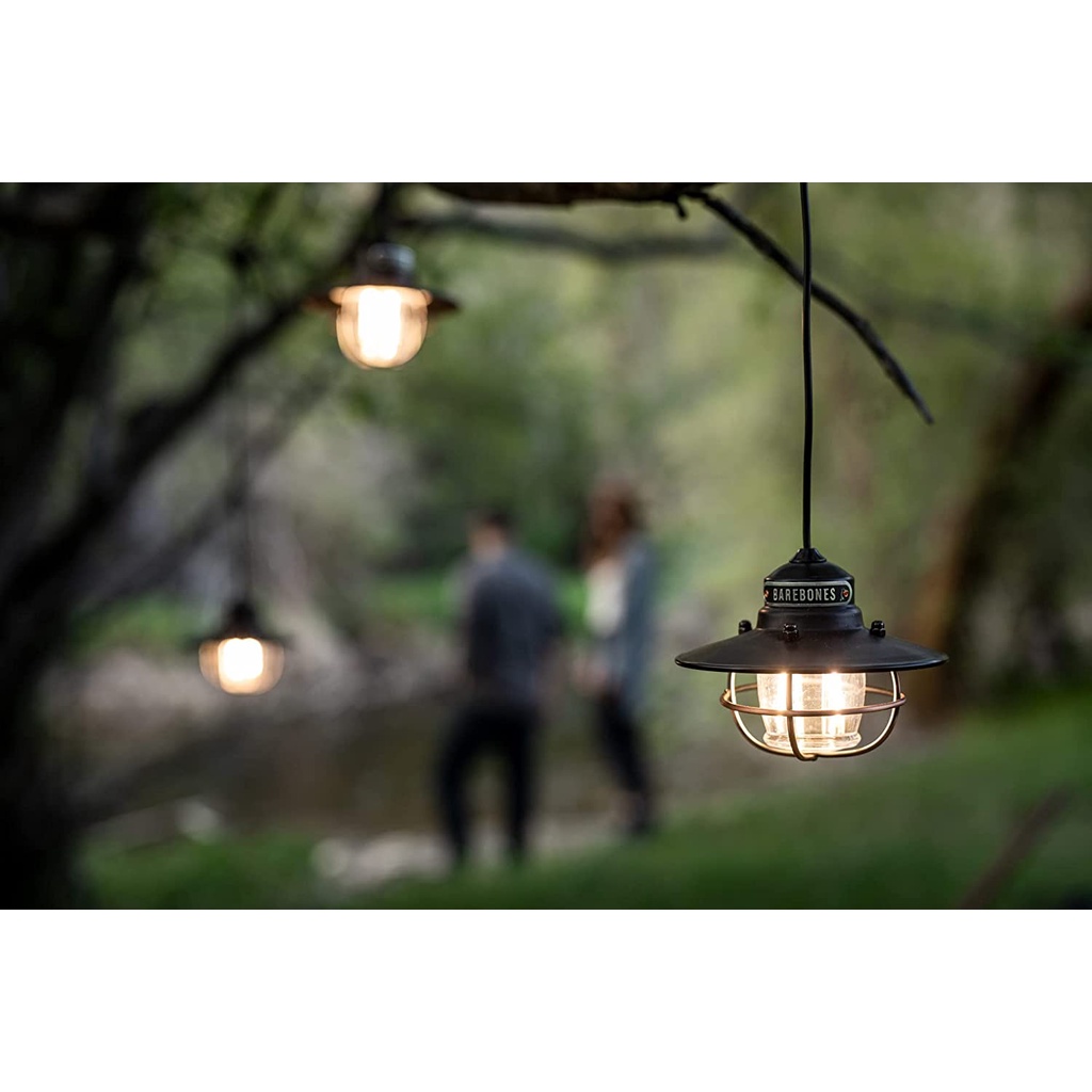 ตะเกียง Barebones Edison String Light LED ชุดสามดวง สีดำ - jp.import - ThaiPick
