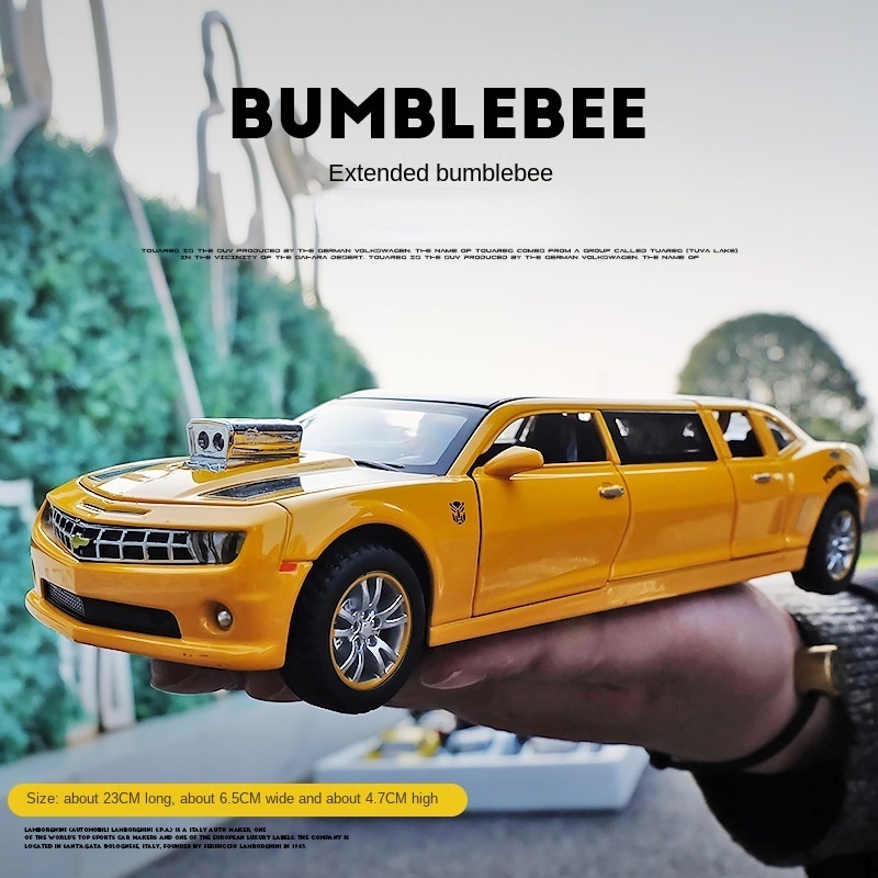 Best-selling Lengthened Yellow Comalo Car Modelhigh Quality 132 Alloy ...