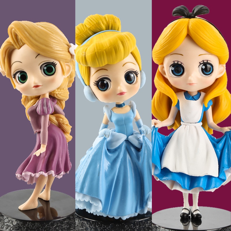 Disney Q Version Snow White Princess Alice In Wonderland Ariel The ...