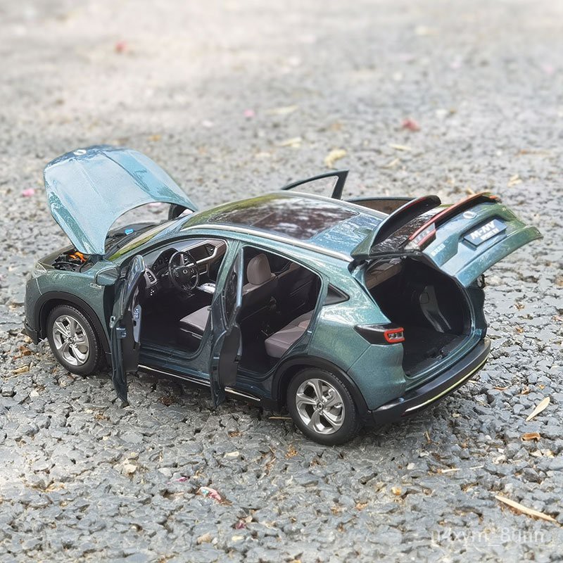 Original 1:18 Dongfeng Honda MNV ure electric SUV offroad vehicle alloy ...