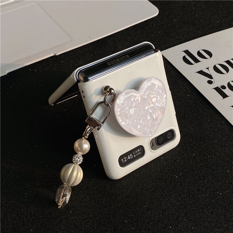 เคสโทรศัพท์มือถือแบบพับได้สไตล์เกาหลีสําหรับ Samsung Zflip F7070 F7000 ...