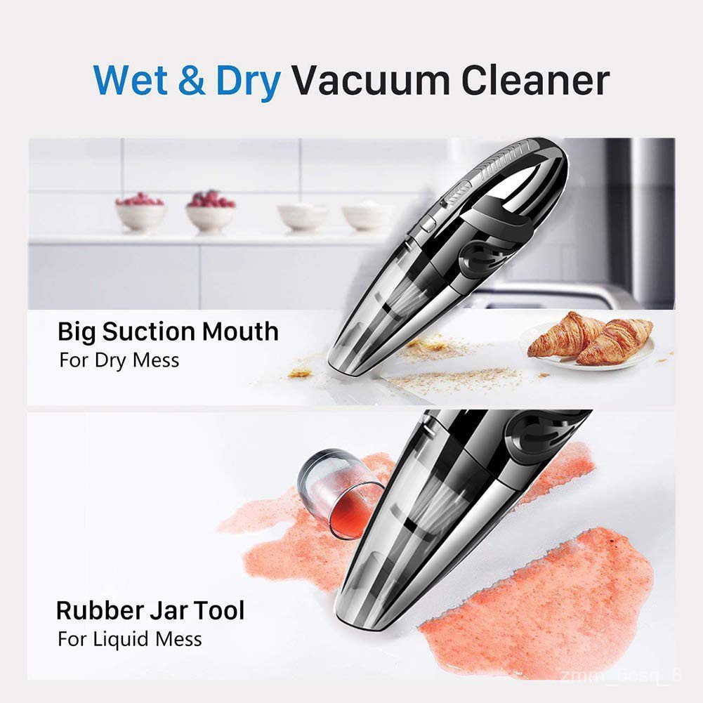 Rechargeable Wireless Car Vacuum Mini Vacum Kereta Car Home Handheld ...