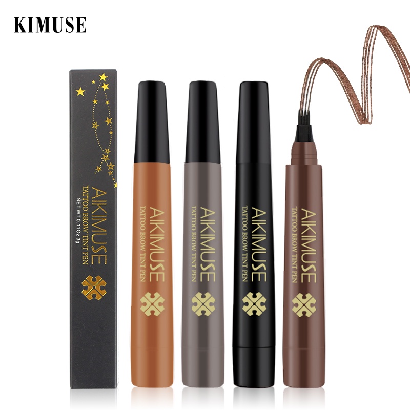 Kimuse 2 in 1 มาสคาร่าอายไลเนอร์ ดินสอเขียนคิ้ว กันน้ํา สําหรับแต่งหน้า ...