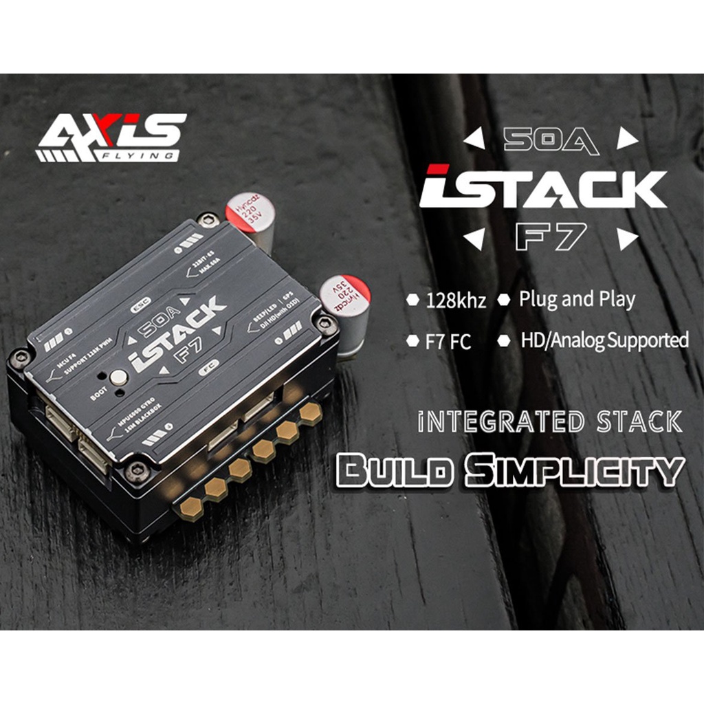 แกนเสียบ และ Play Stack 50A F7 iSTACK - droneforspeediq.th - ThaiPick