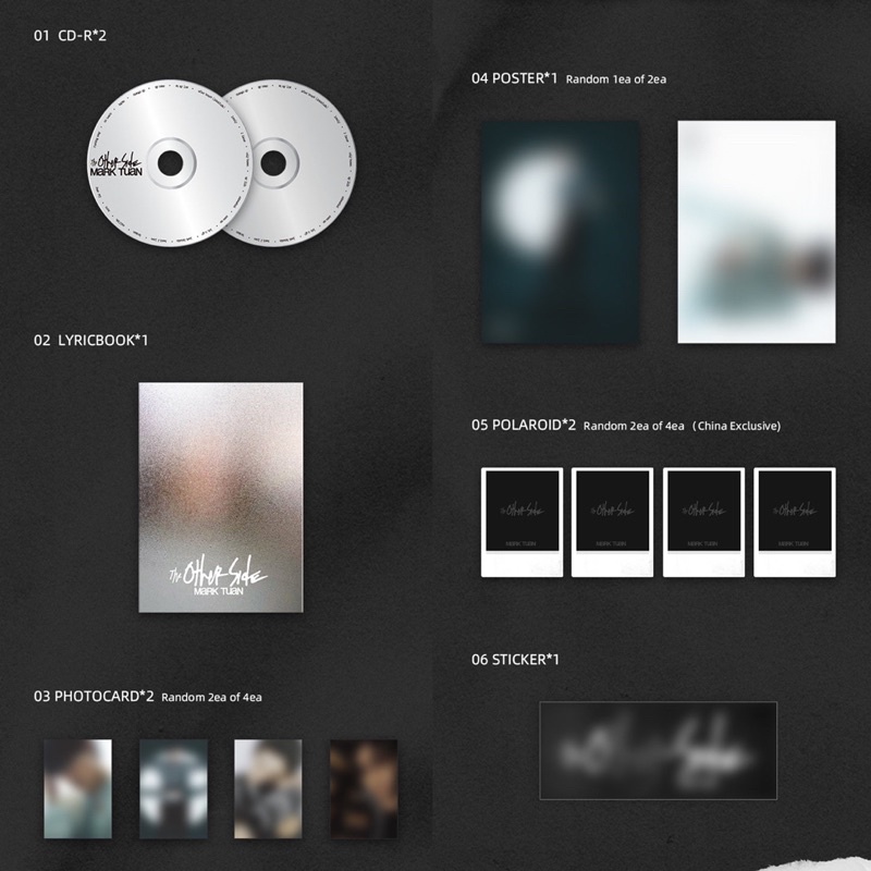 mark tuan - album the other side (china exclusive) - rykhongbn - ThaiPick