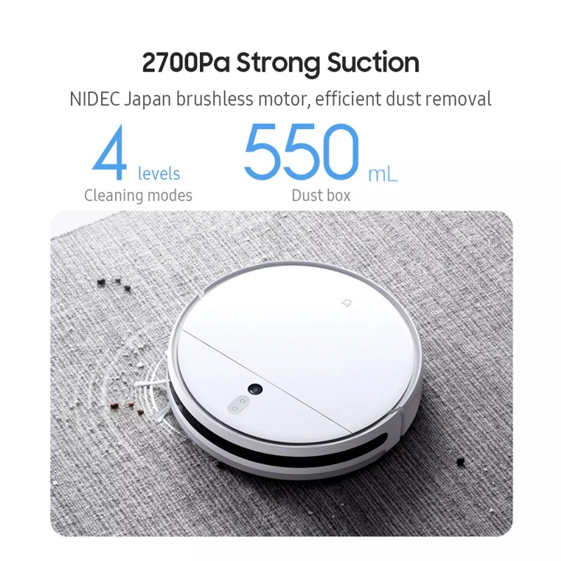 Xiaomi Mi Robot Vacuum Mop 2C หุ่นยนต์ดูดฝุ่นถูพื้นอัจฉริยะ รุ่นใหม่ ...
