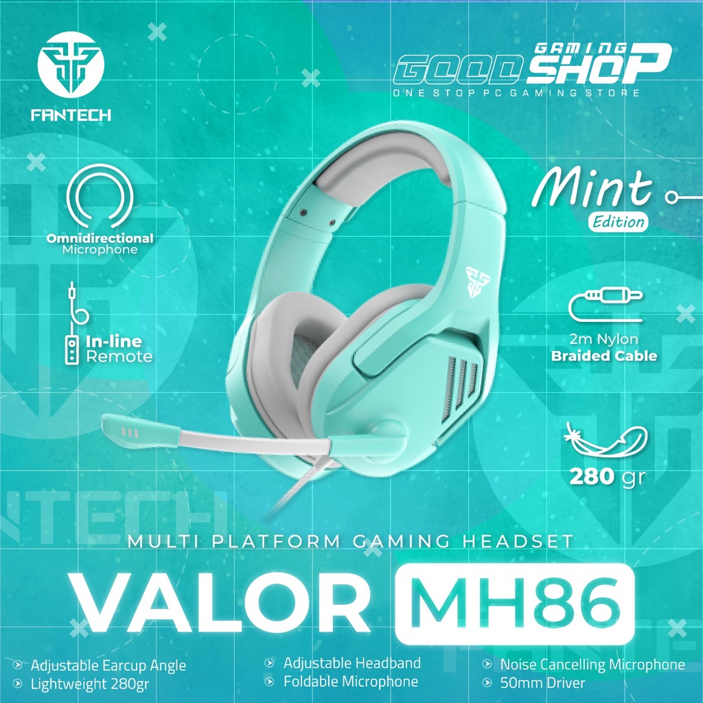 Fantech MINT EDITION Valor MH86 / MH 86 - ชุดหูฟังเกมมิ่ง ...