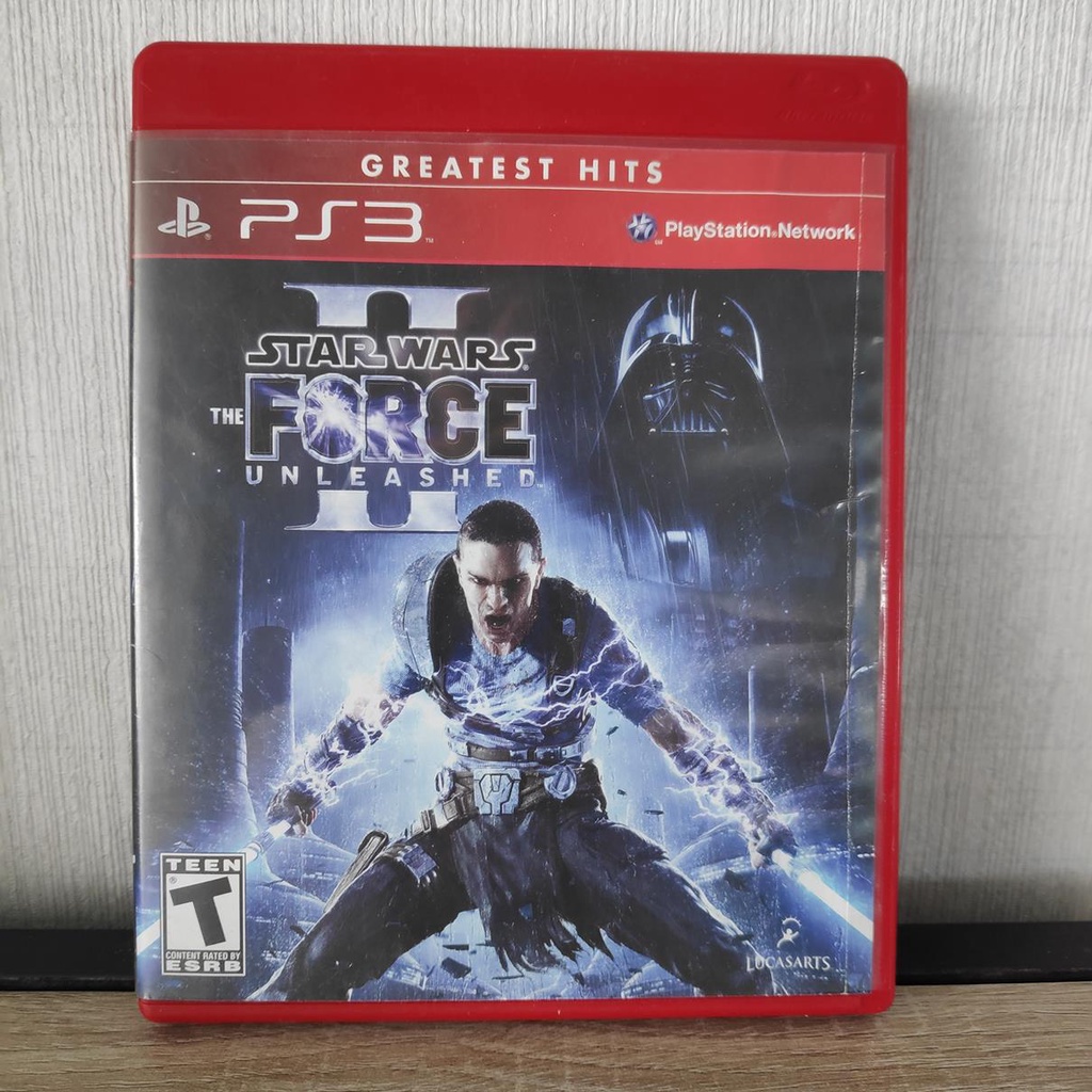 Star Wars Force Unleashed 2 Cassette bd game cd ps 3 ps3 II - a3wd ...