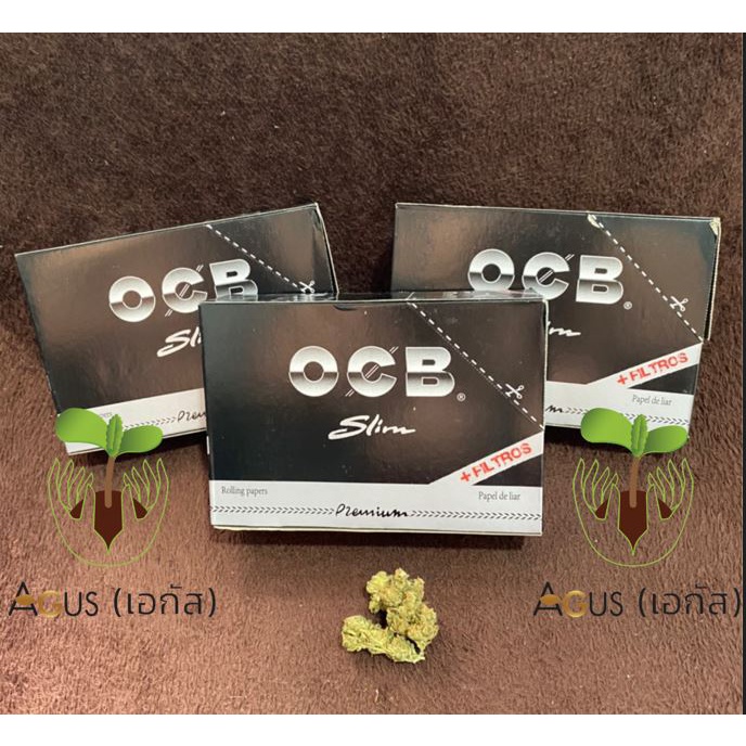 OCB กระดาษโรล ก้นกรอง กัญ ชา (PaperFilter) Kingsize กระดาษ โรล joint ...