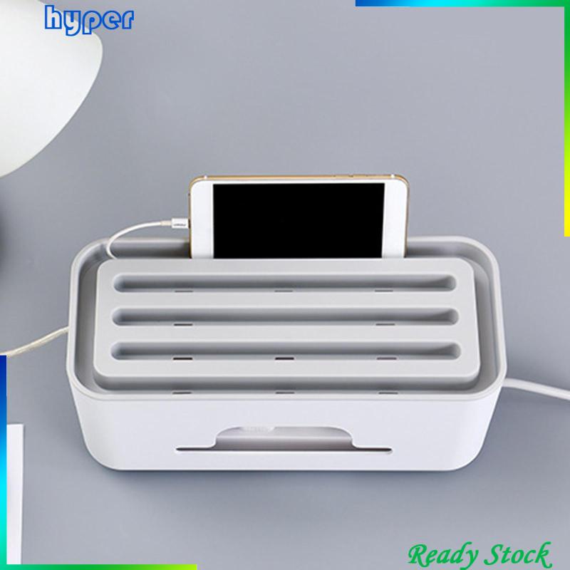 Cable Management Box Protect Wire Hiding for Charger Computer Home ...