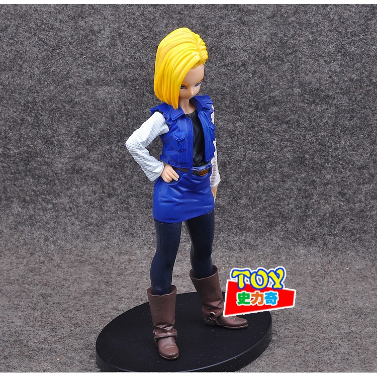 ดราก้อนบอลDragon Ball Z girl Android 18 lazuli Figure toys collection ...