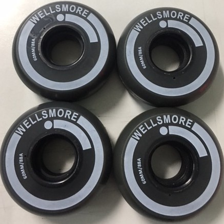 ล้อสเก๊ต Skateboard wheel, Aggressive wheel size 60mm X 24 mm, Hardness ...